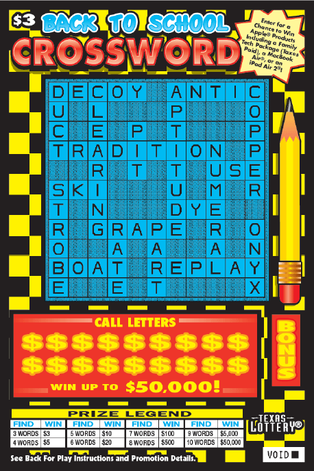 Texas Lottery | Scratch Tickets Details