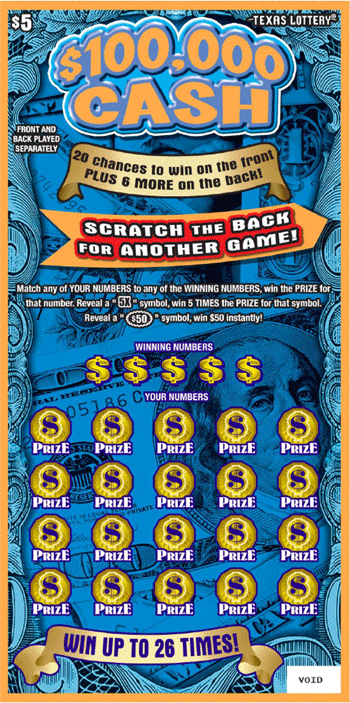 Texas Lottery | Scratch Tickets Details