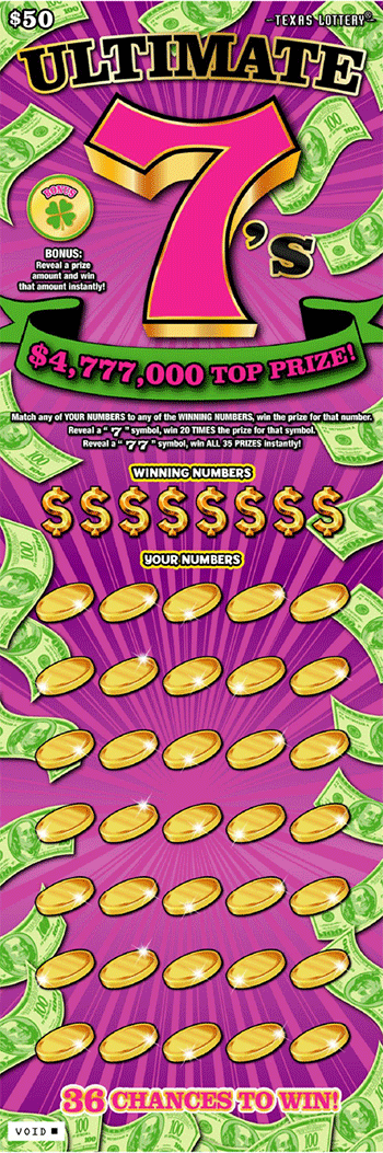 Texas Lottery | Scratch Tickets Details