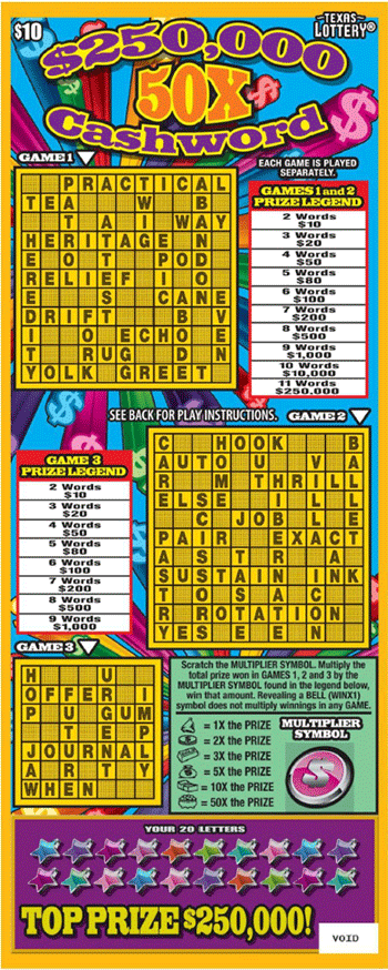 Texas Lottery | Scratch Tickets Details