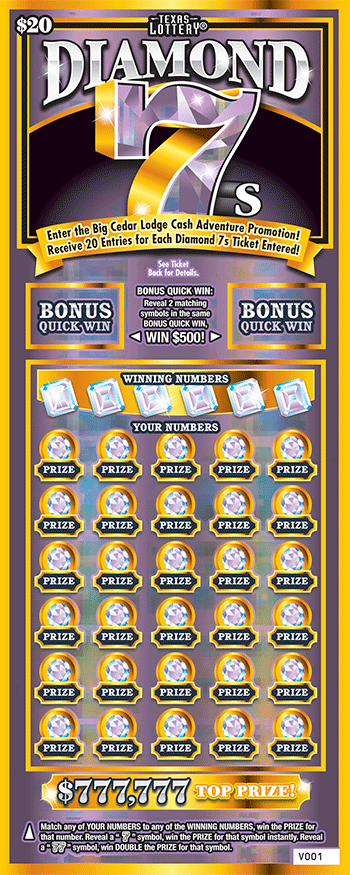 Texas Lottery | Scratch Tickets Details