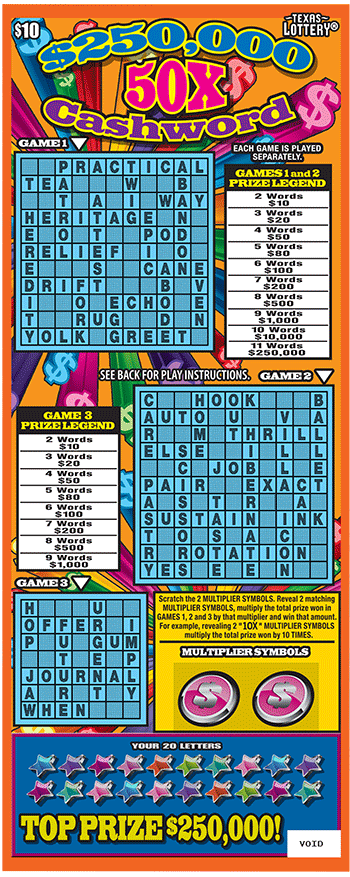 Texas Lottery | Scratch Tickets Details
