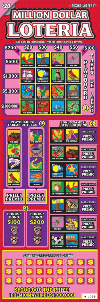 Texas Lottery | Scratch Tickets Details