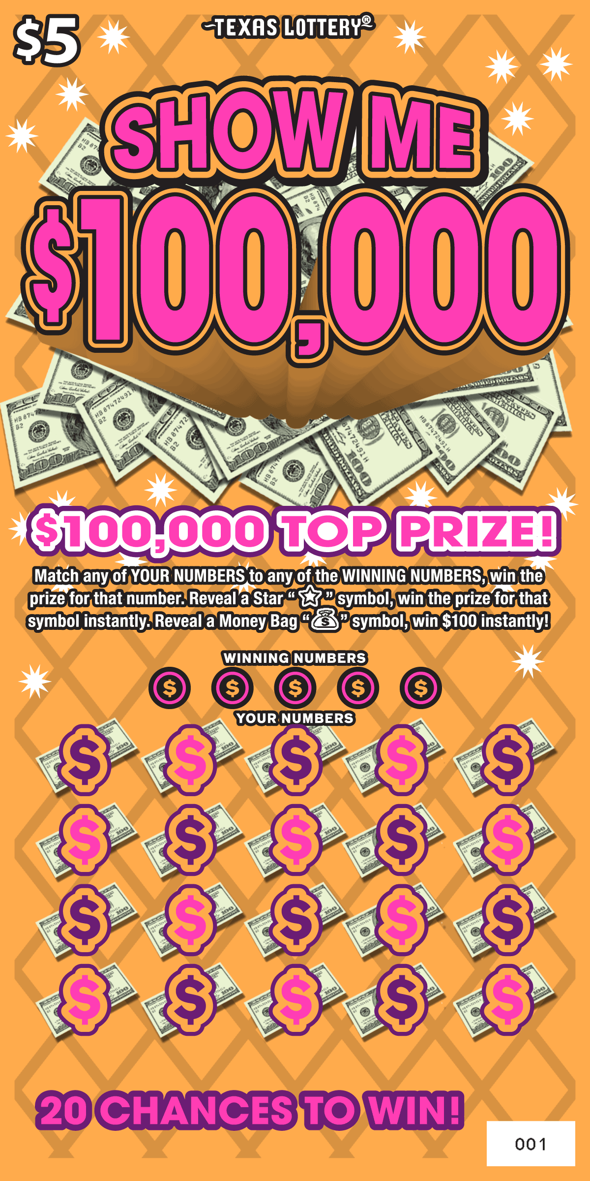 Texas Lottery | Scratch Tickets Details