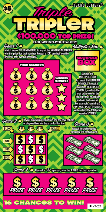 2389 - Triple Tripler - Texas Lottery