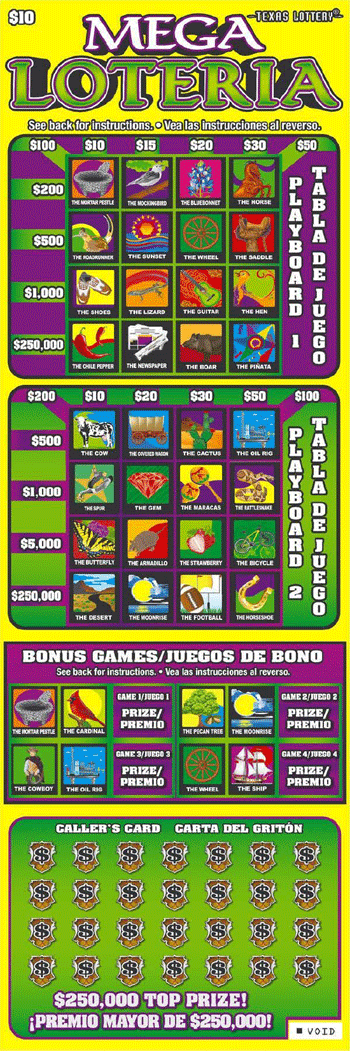 Texas Lottery | Scratch Tickets Details
